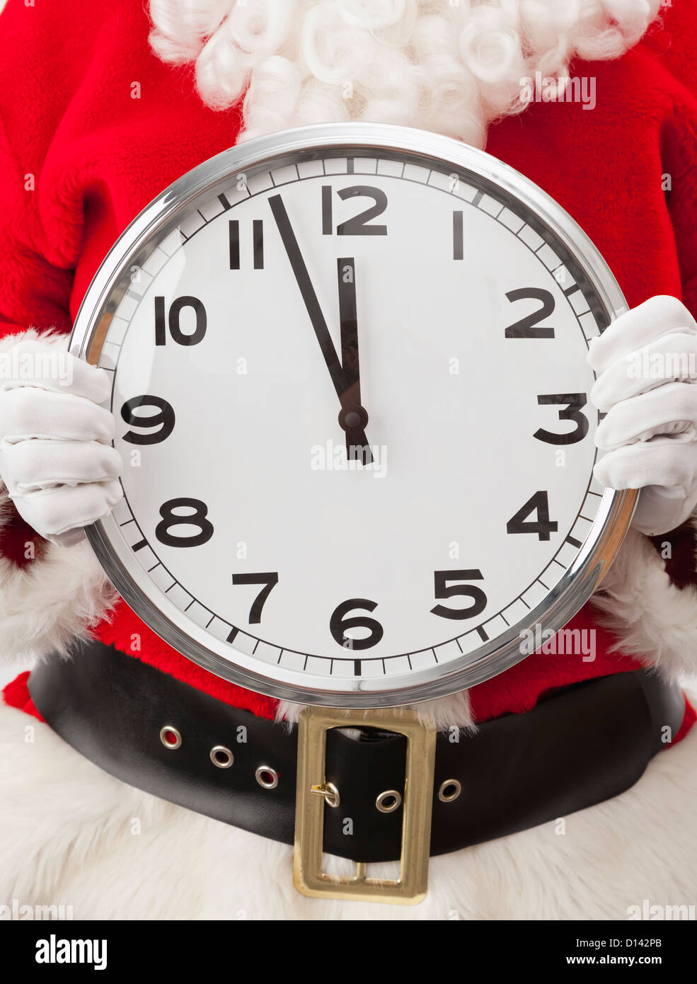 Santa clock hi-res stock photography and images - Alamy