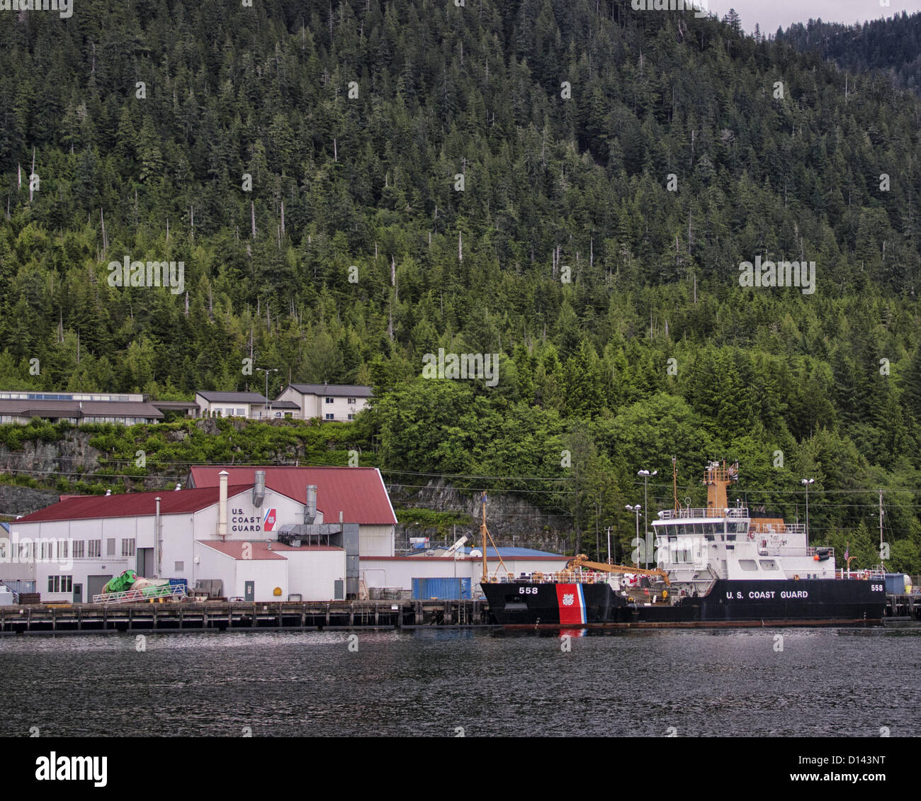 July 6, 2012 - Ketchikan Gateway Borough, Alaska, US - The US Coast ...