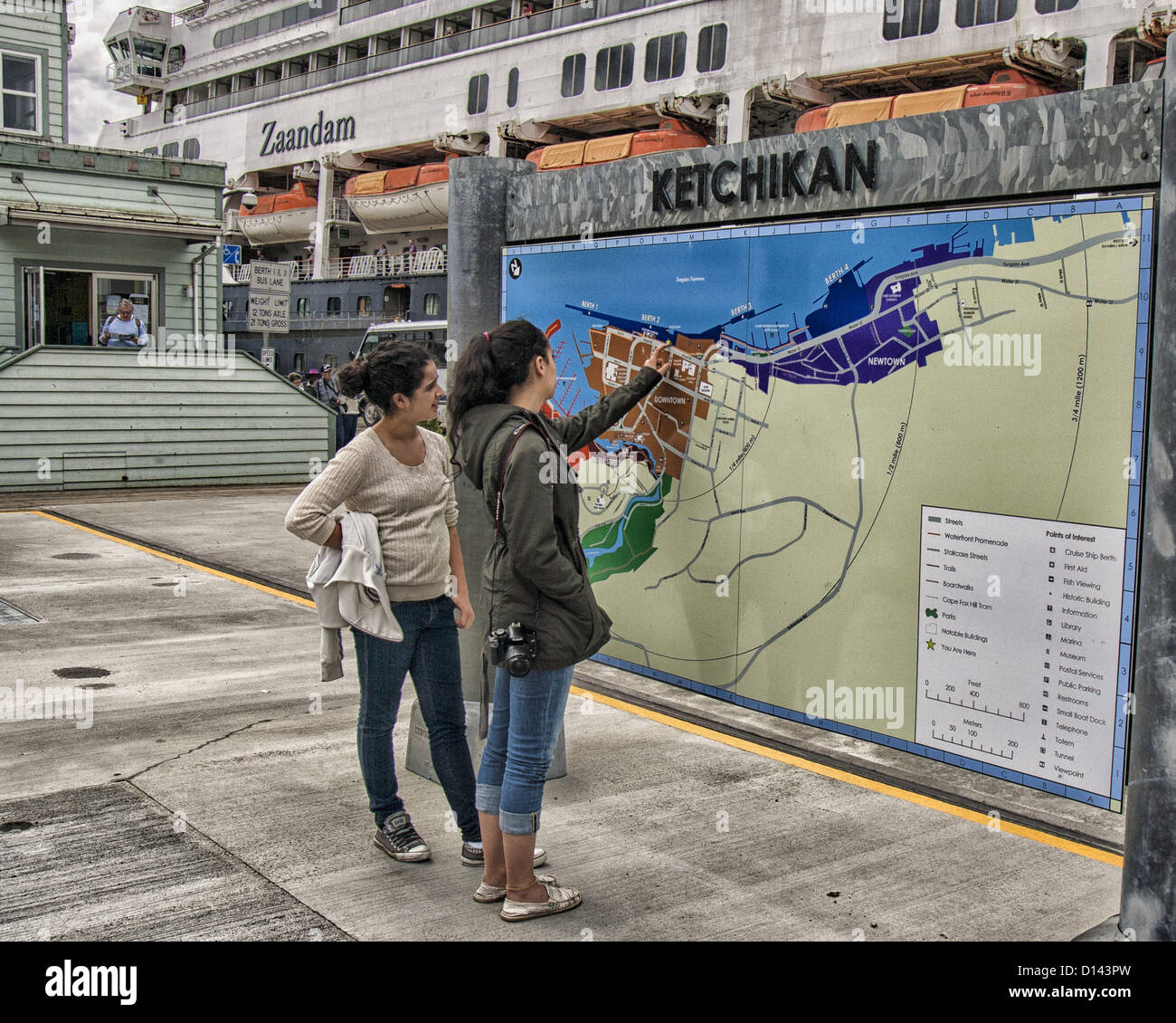 Map of ketchikan gateway hi-res stock photography and images - Alamy