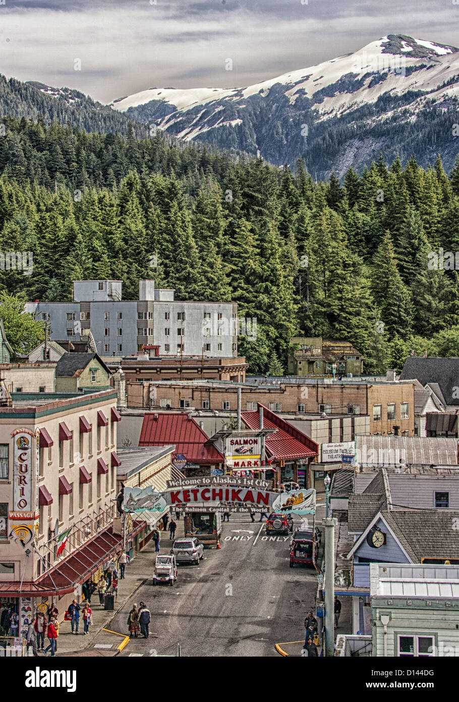 July 6, 2012 - Ketchikan Gateway Borough, Alaska, US - Ketchikanâ€™s ...