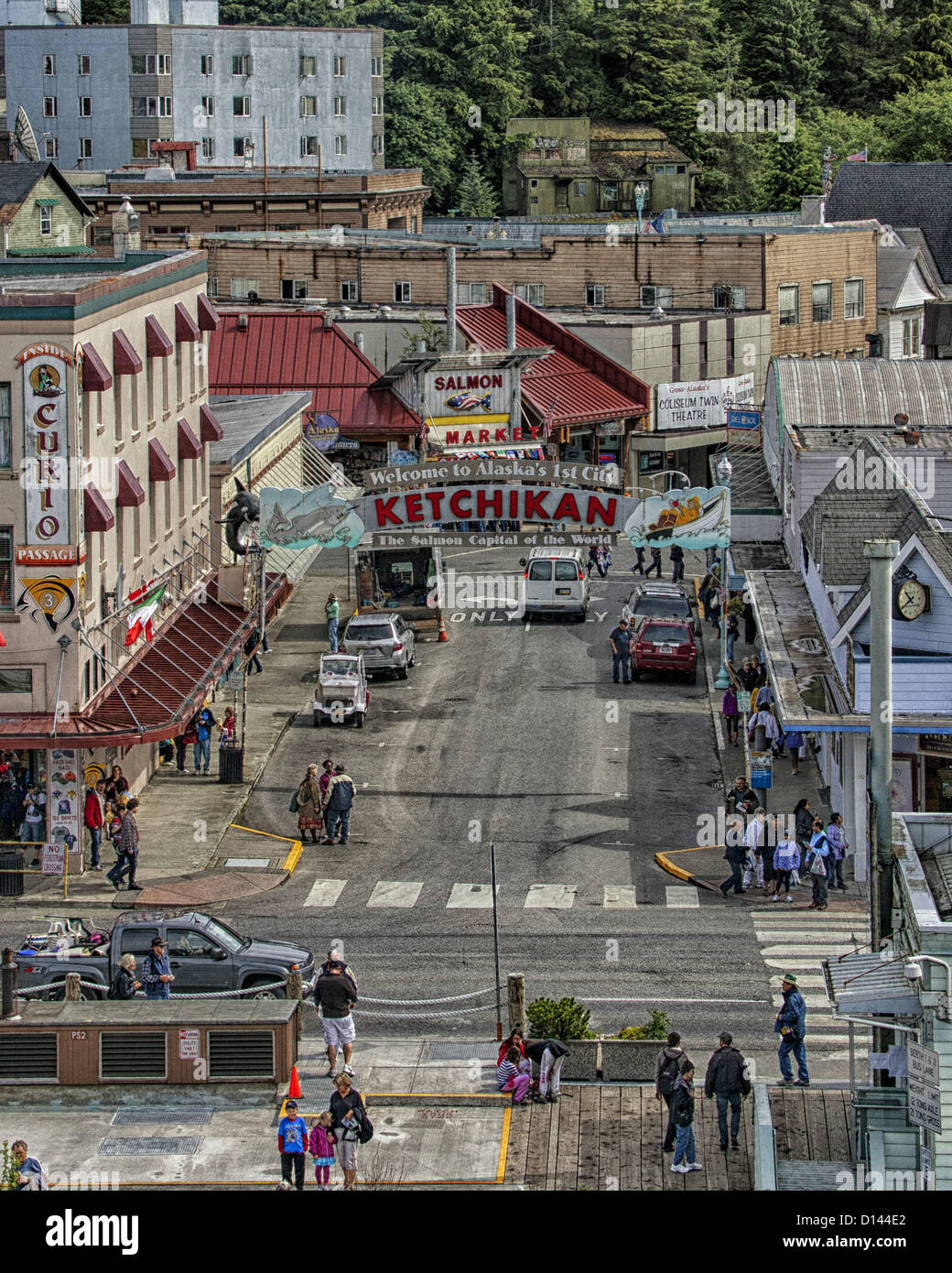 July 6, 2012 - Ketchikan Gateway Borough, Alaska, US - Ketchikanâ€™s ...
