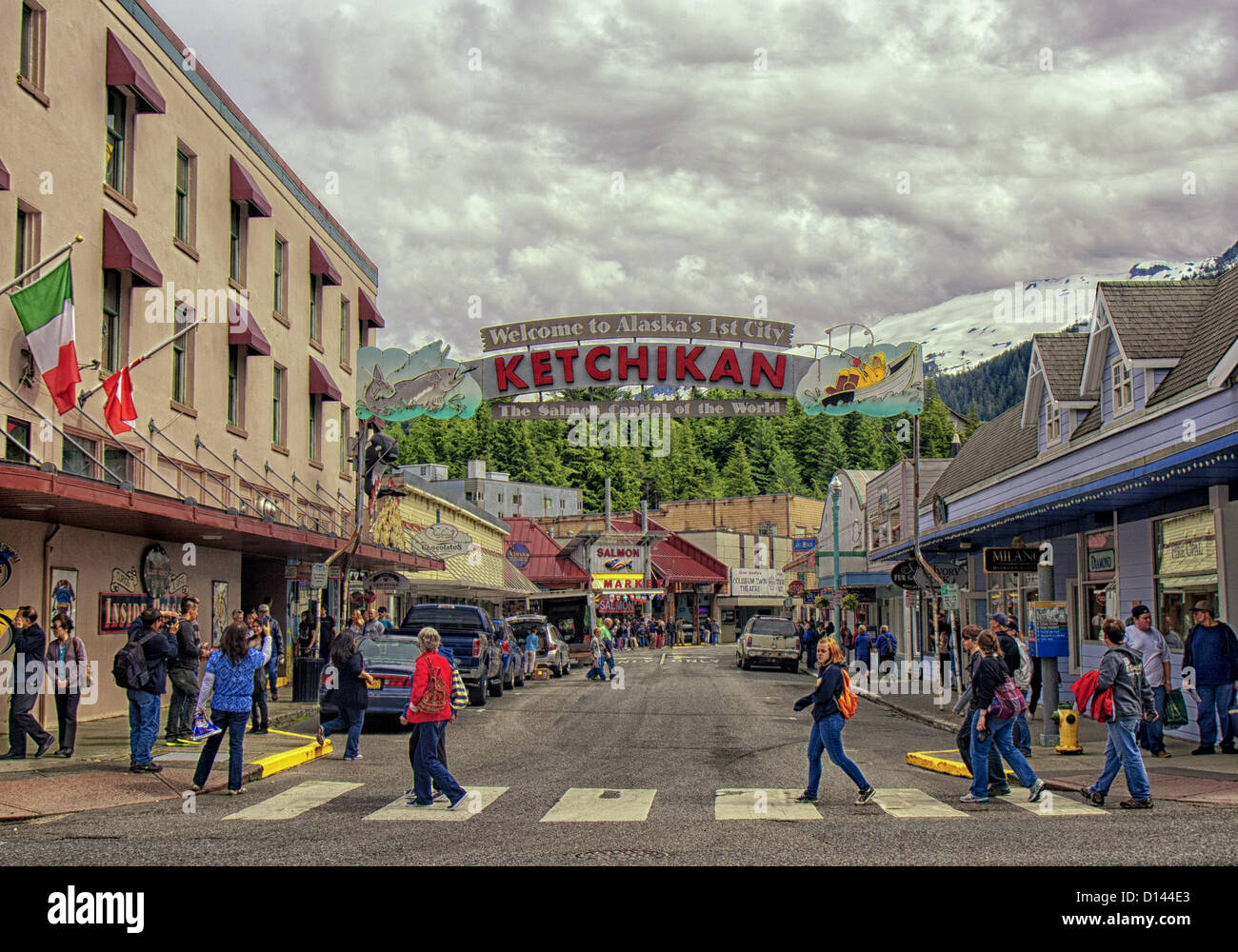 July 6, 2012 - Ketchikan Gateway Borough, Alaska, US - Ketchikanâ€™s ...