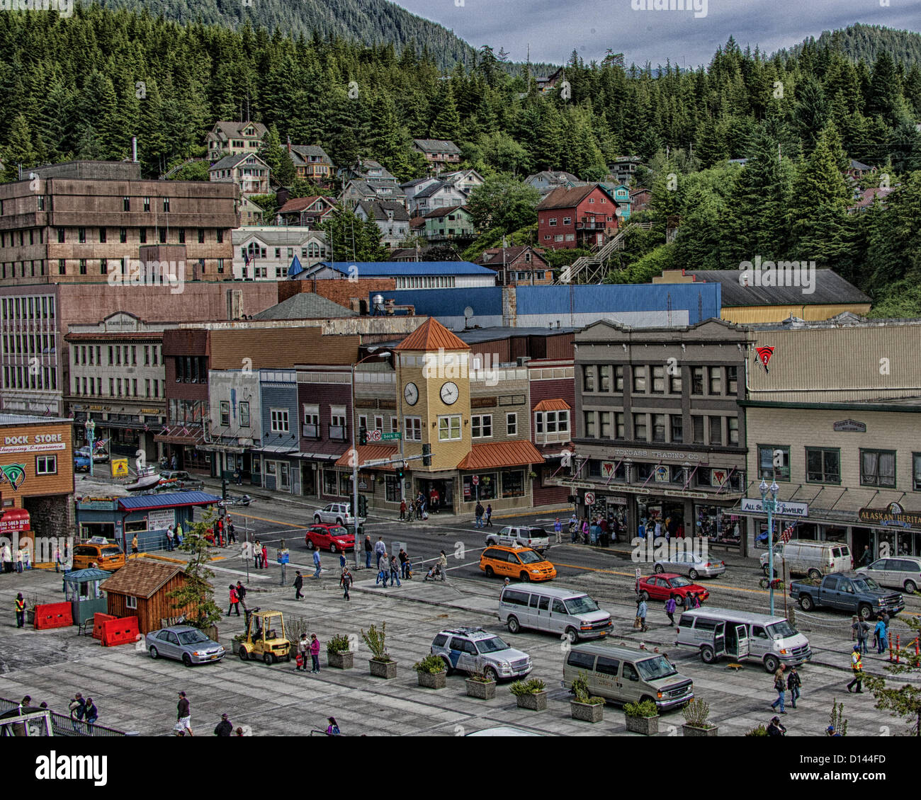 July 6, 2012 - Ketchikan Gateway Borough, Alaska, US - The cruise ship ...
