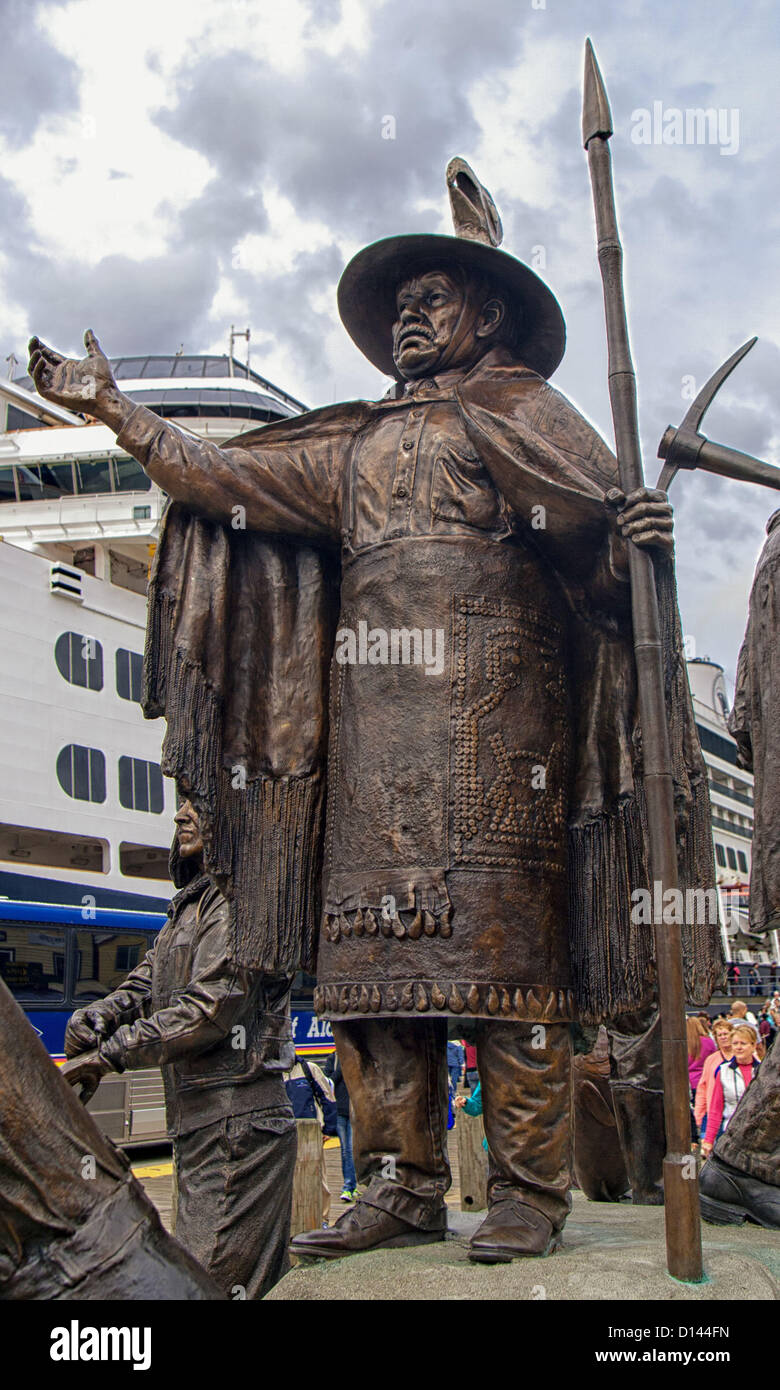 July 6, 2012 - Ketchikan Gateway Borough, Alaska, US - Detail of Chief ...