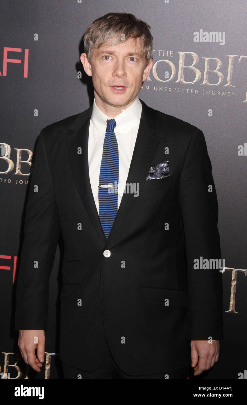 Dec. 6, 2012 - New York, New York, U.S. - Actor MARTIN FREEMAN attends ...