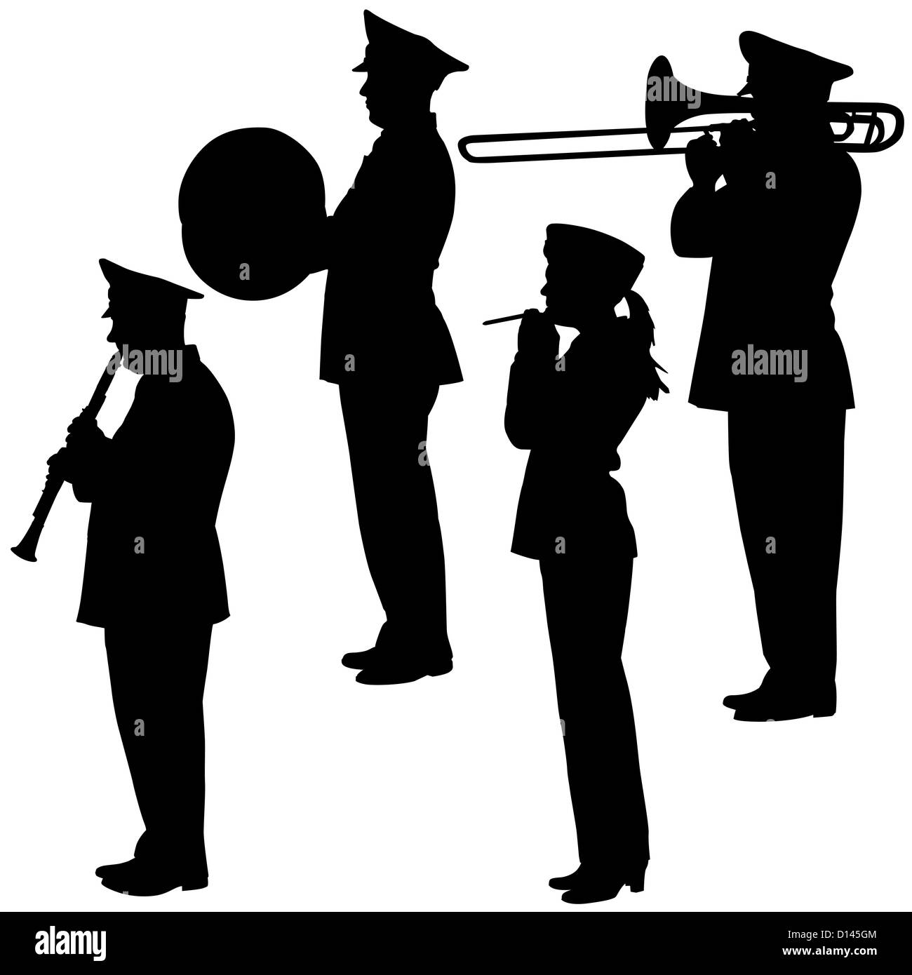 Military instrument collection Cut Out Stock Images & Pictures - Alamy