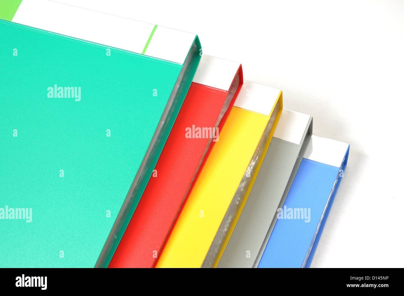 Color of folders Stock Photo - Alamy