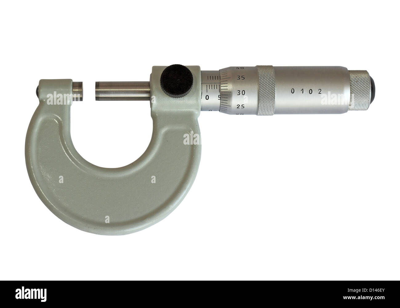 micrometer isolated on a white background Stock Photo - Alamy
