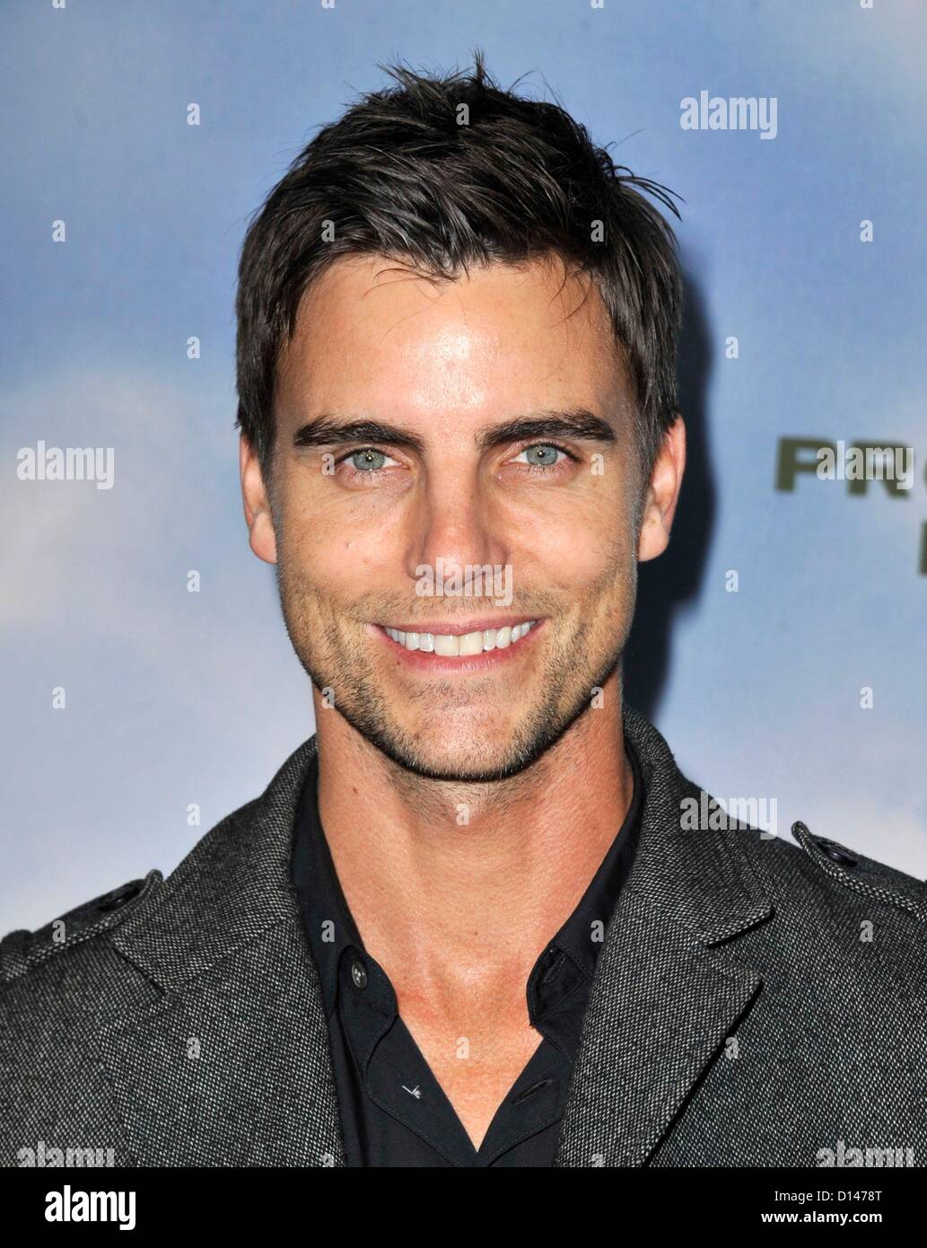 Los Angeles, USA. 6th December 2012. Colin Egglesfield at arrivals for ...