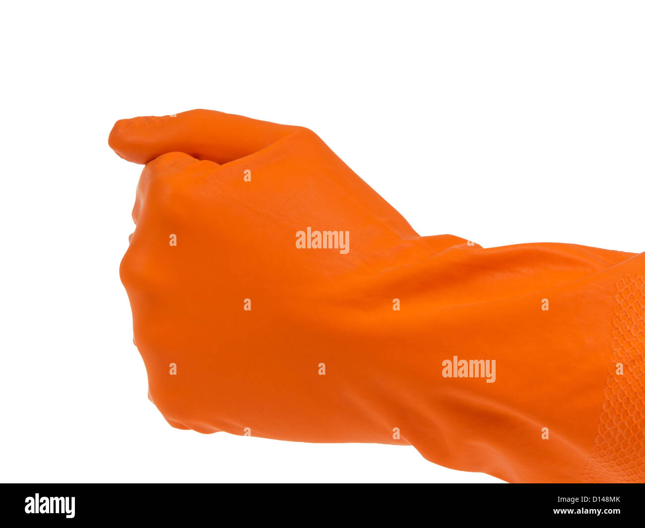 Hand fist gesture in glove hi-res stock photography and images - Alamy