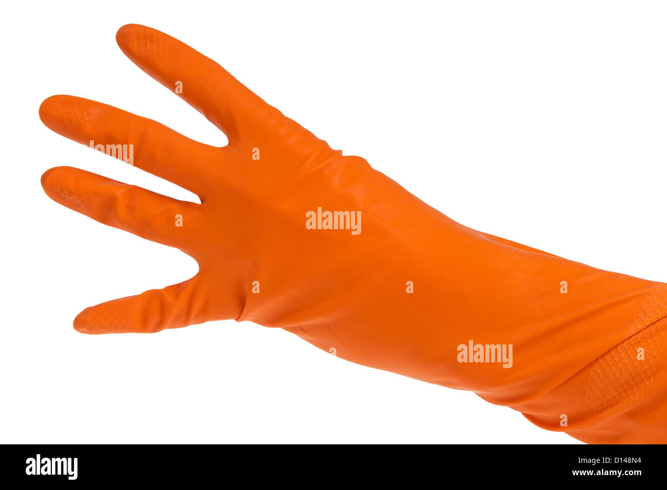 Glove middle finger hand hi-res stock photography and images - Alamy