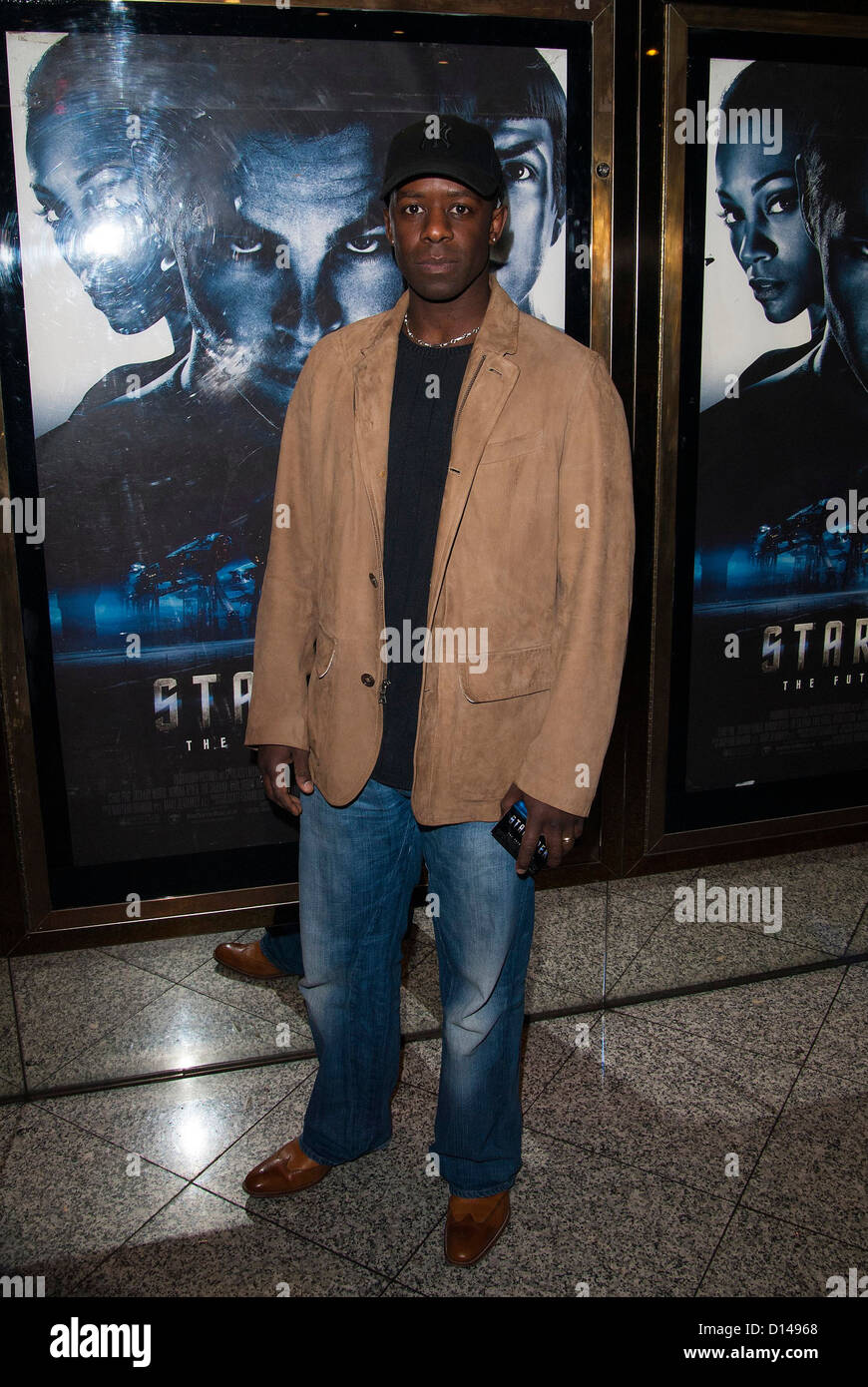 Adrian Lester attends UK premiere of Star Trek Stock Photo - Alamy