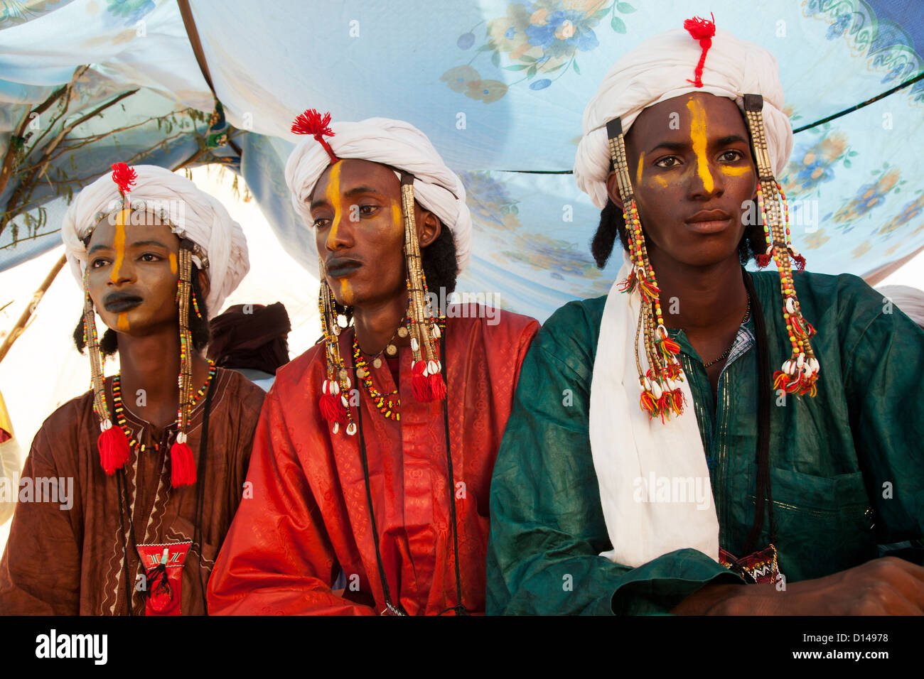 Wodaabe dance annual gerewol festival hi-res stock photography and ...