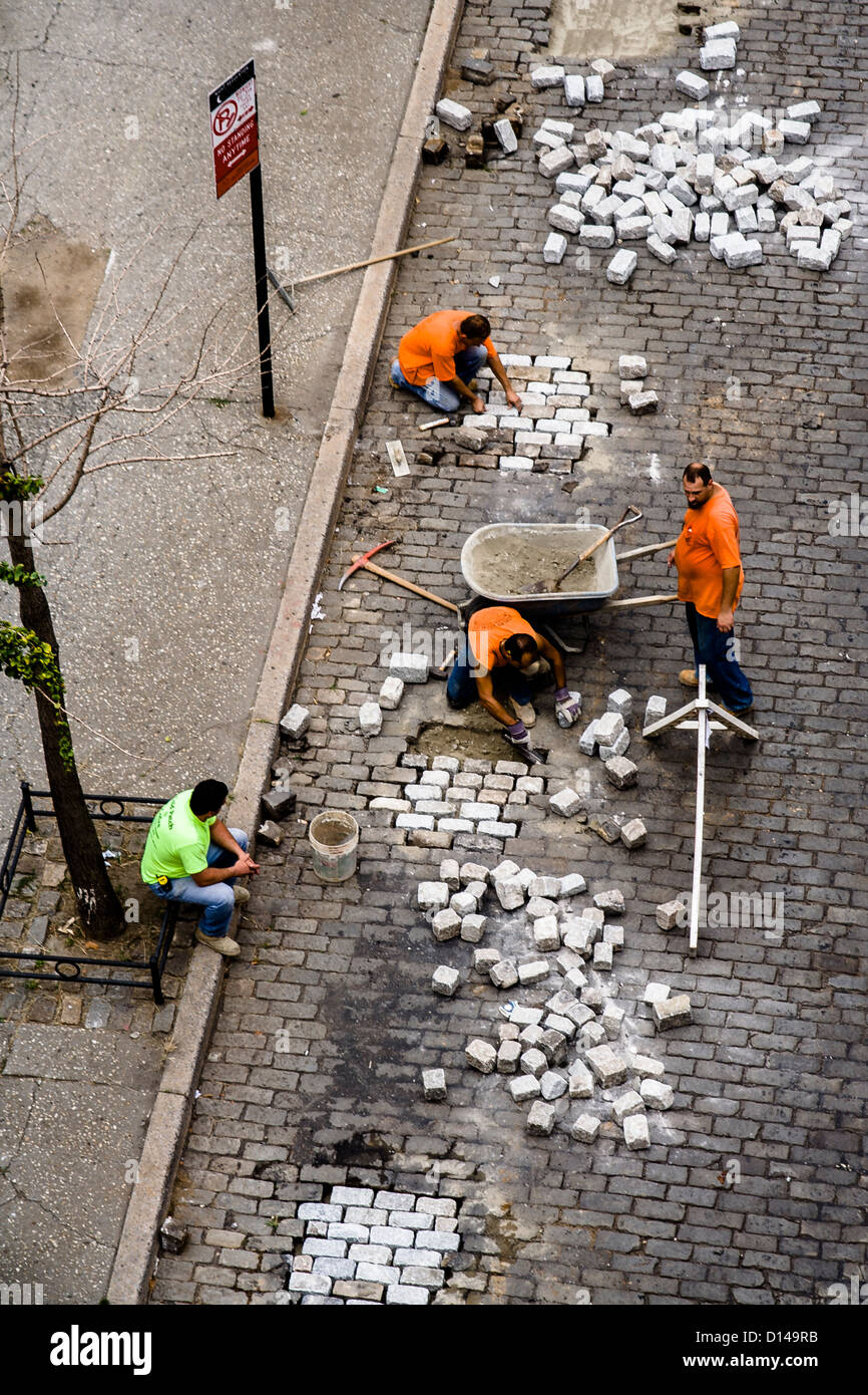 Worker laying in pebble hi-res stock photography and images - Alamy
