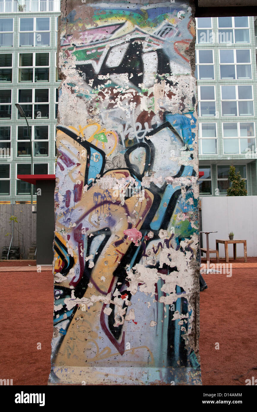 Remnants of the Berlin wall, Berlin Germany Stock Photo - Alamy