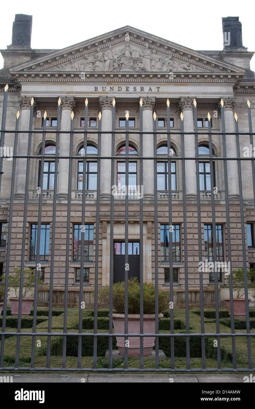 The German Bundesrat - Federal Council - Berlin Germany Stock Photo - Alamy