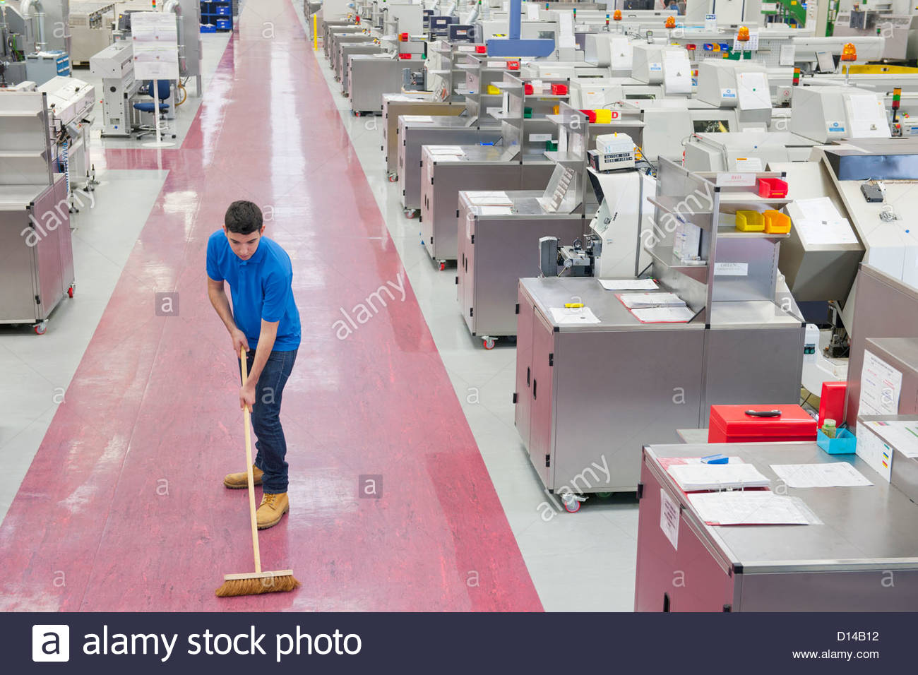 Broom Sweeping Floor Stock Photos & Broom Sweeping Floor Stock Images ...