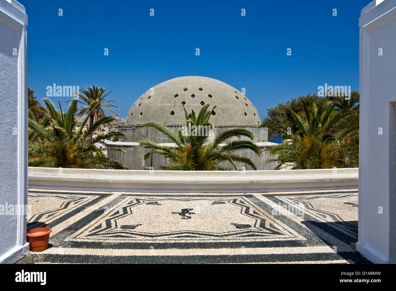 Kalithea resort at Rhodes island, Greece Stock Photo - Alamy