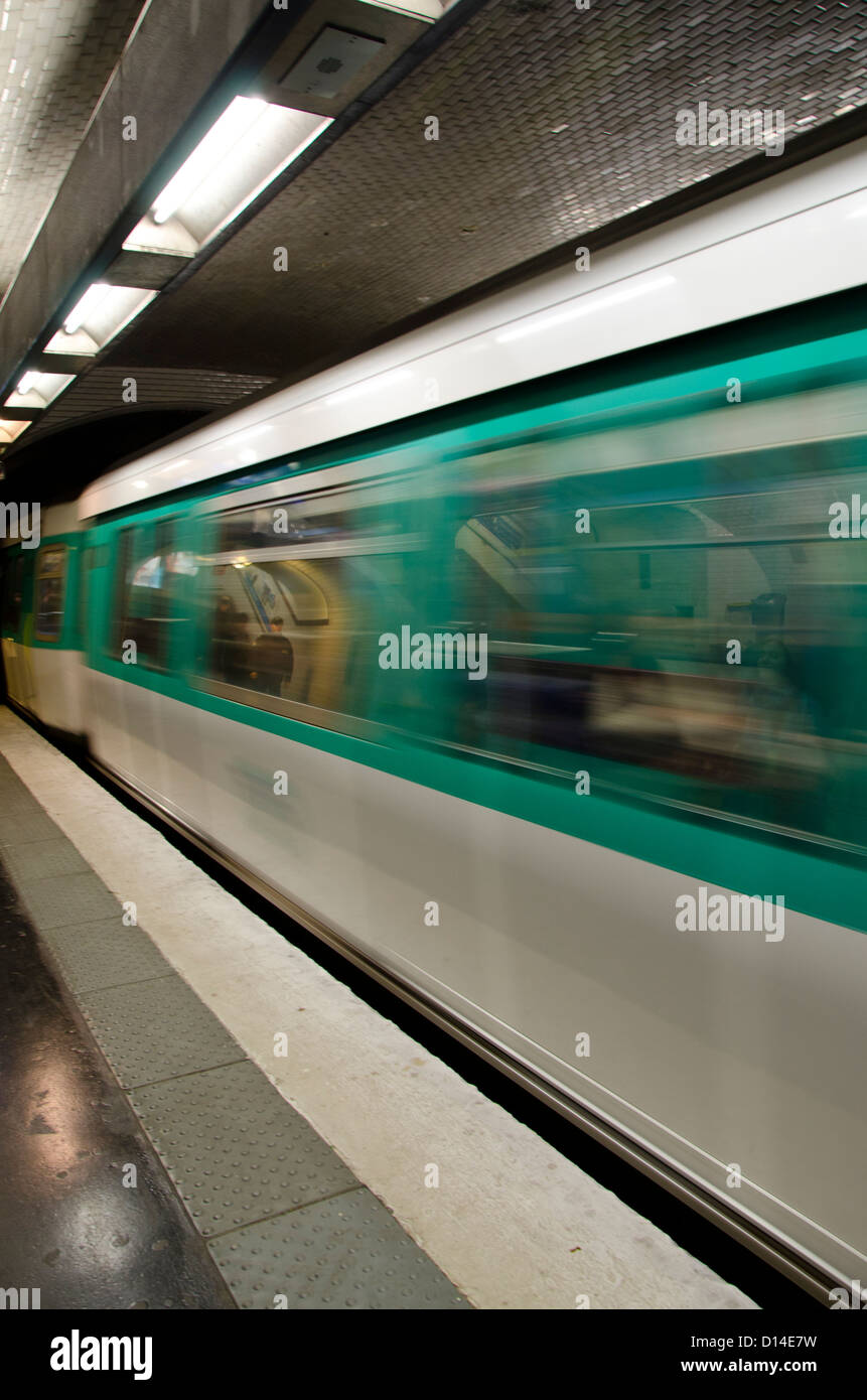 Public transport system paris france hi-res stock photography and ...