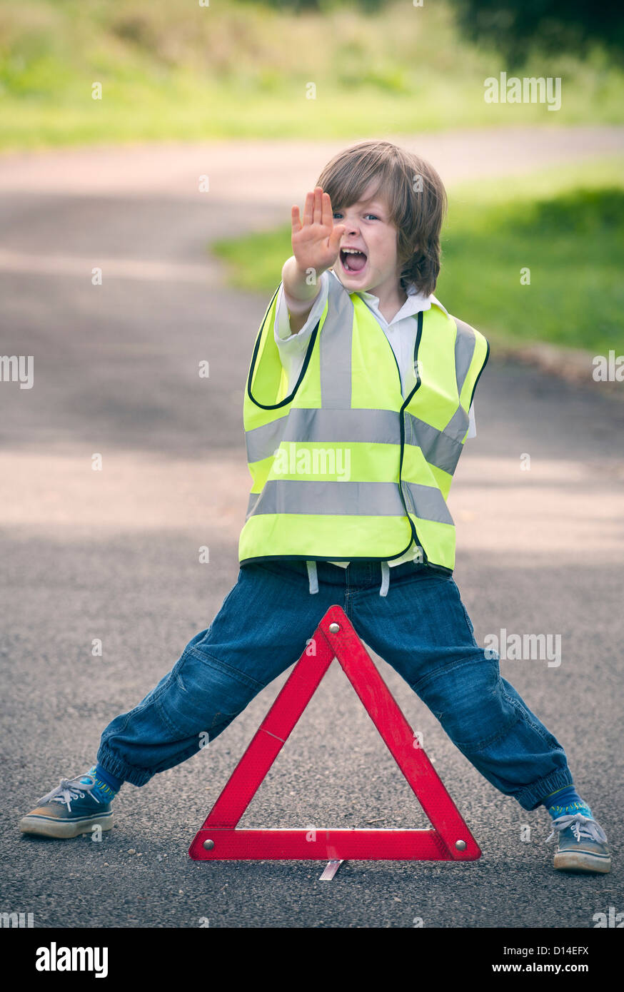 Caution Children Traffic High Resolution Stock Photography and Images ...
