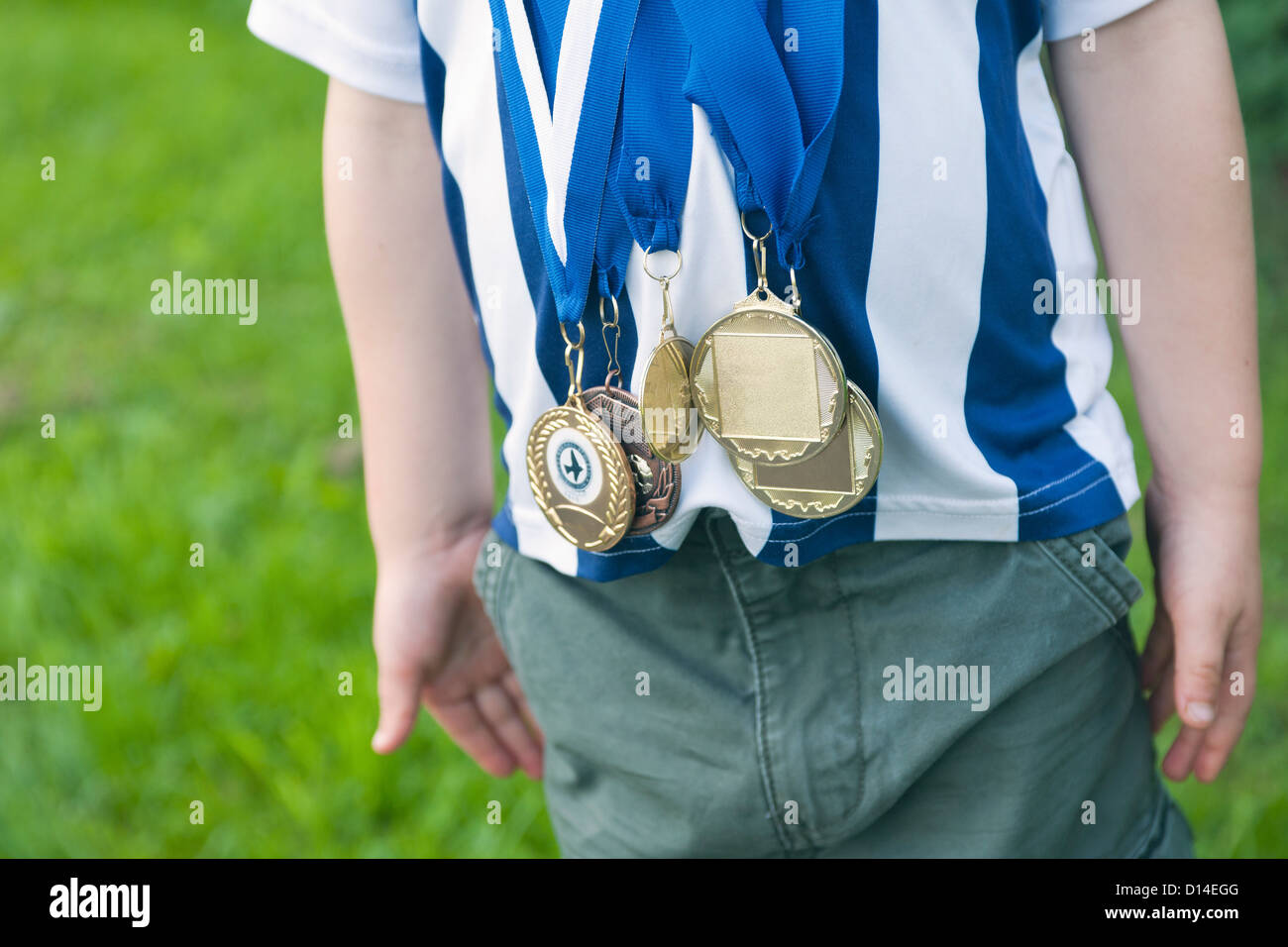 Children sports medals hi-res stock photography and images - Alamy
