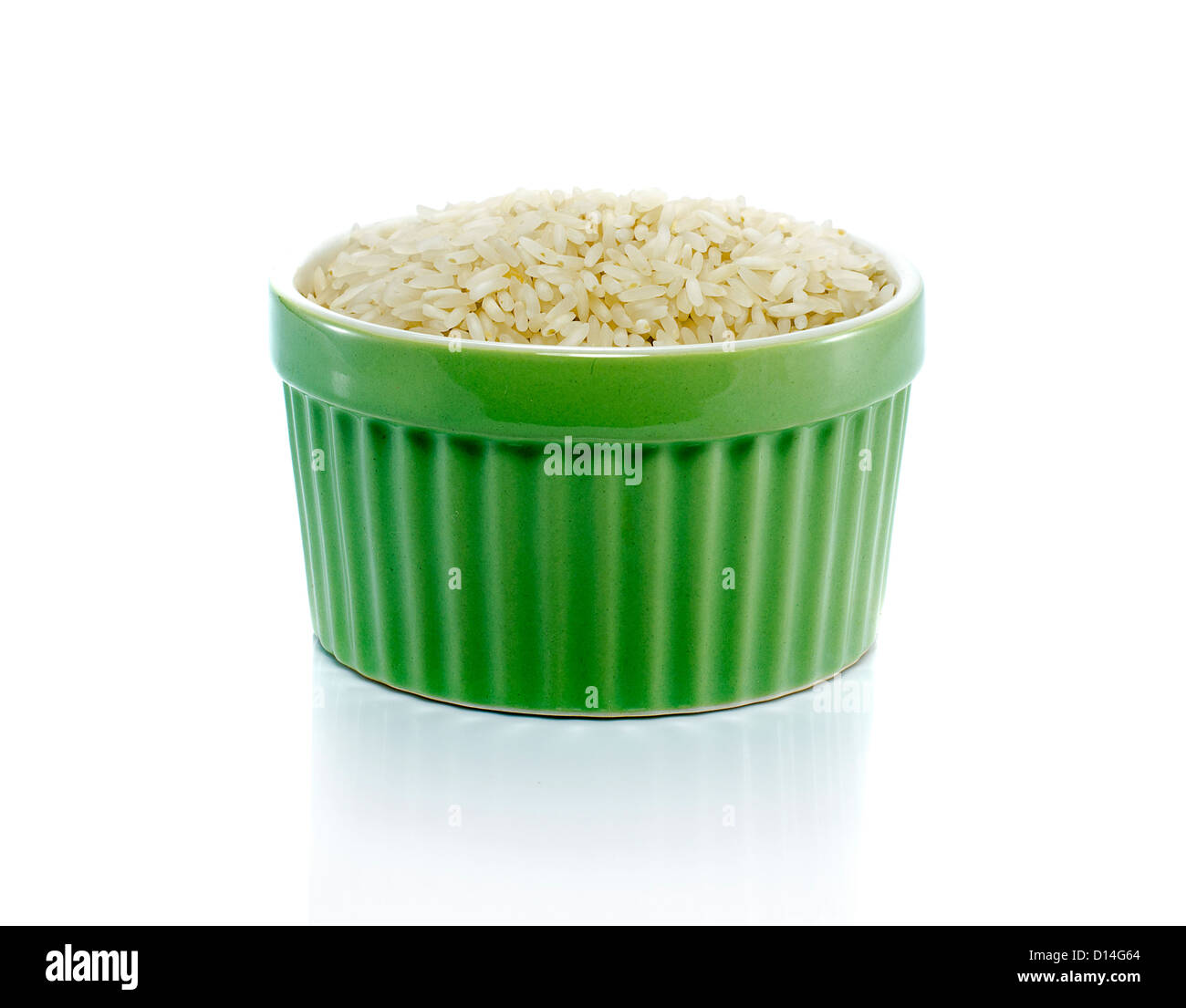 one green cup of rice Stock Photo - Alamy