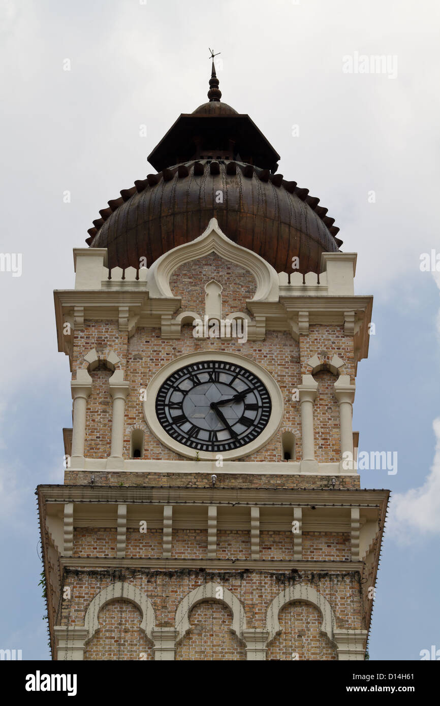 The Clock Tower of the Sultan Abdul Samad Building in Kuala Lumpur ...