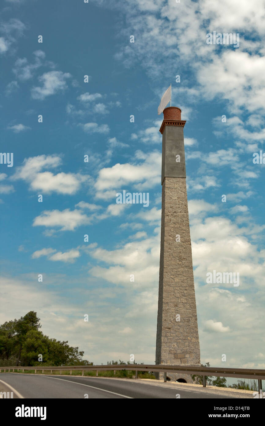 White stone road hi-res stock photography and images - Alamy