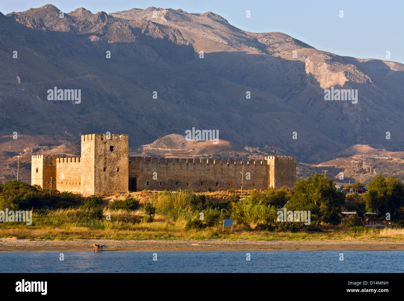 Fragokastello castle at Crete island in Greece Stock Photo - Alamy