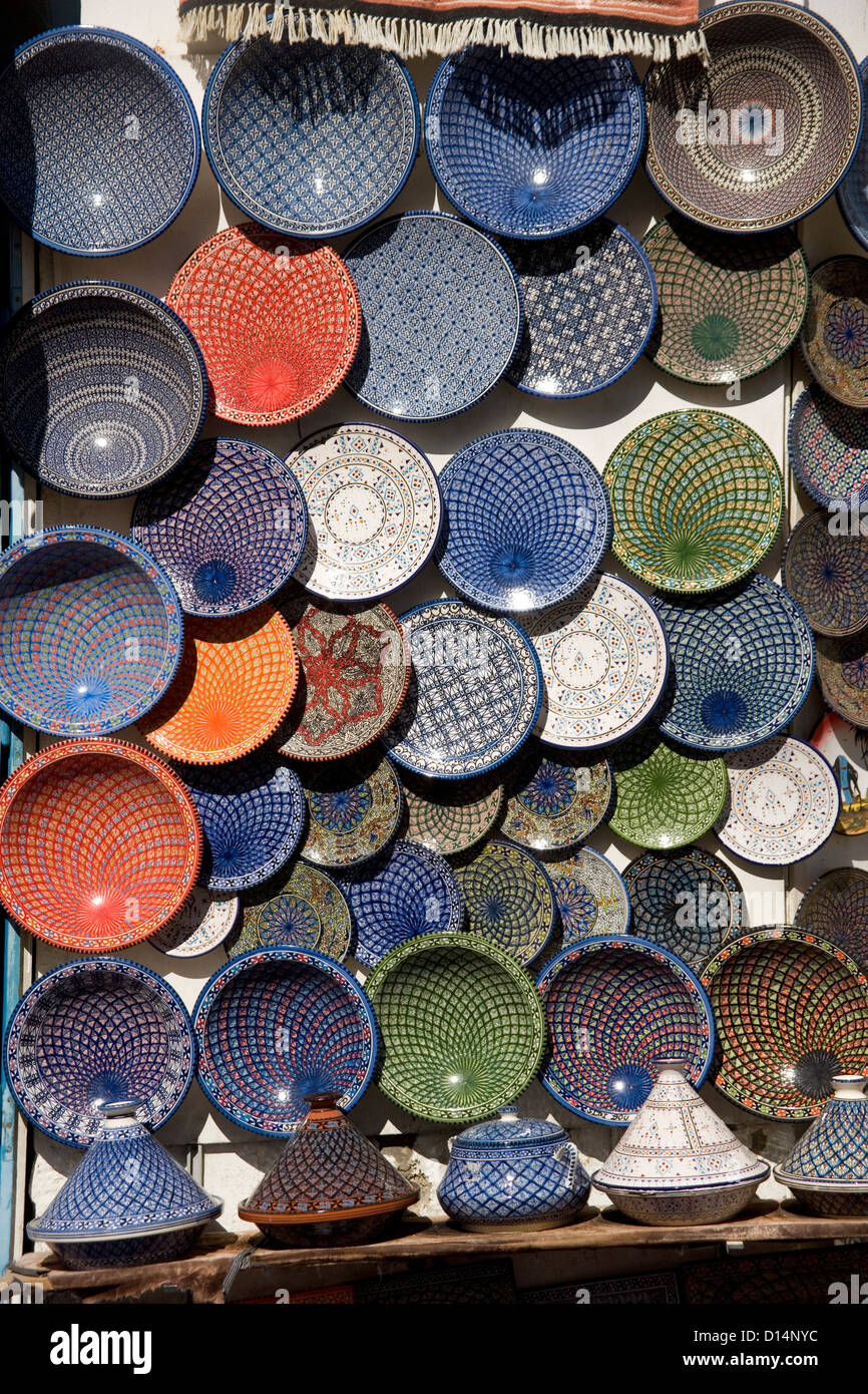 Plates in sidi bou said hi-res stock photography and images - Alamy