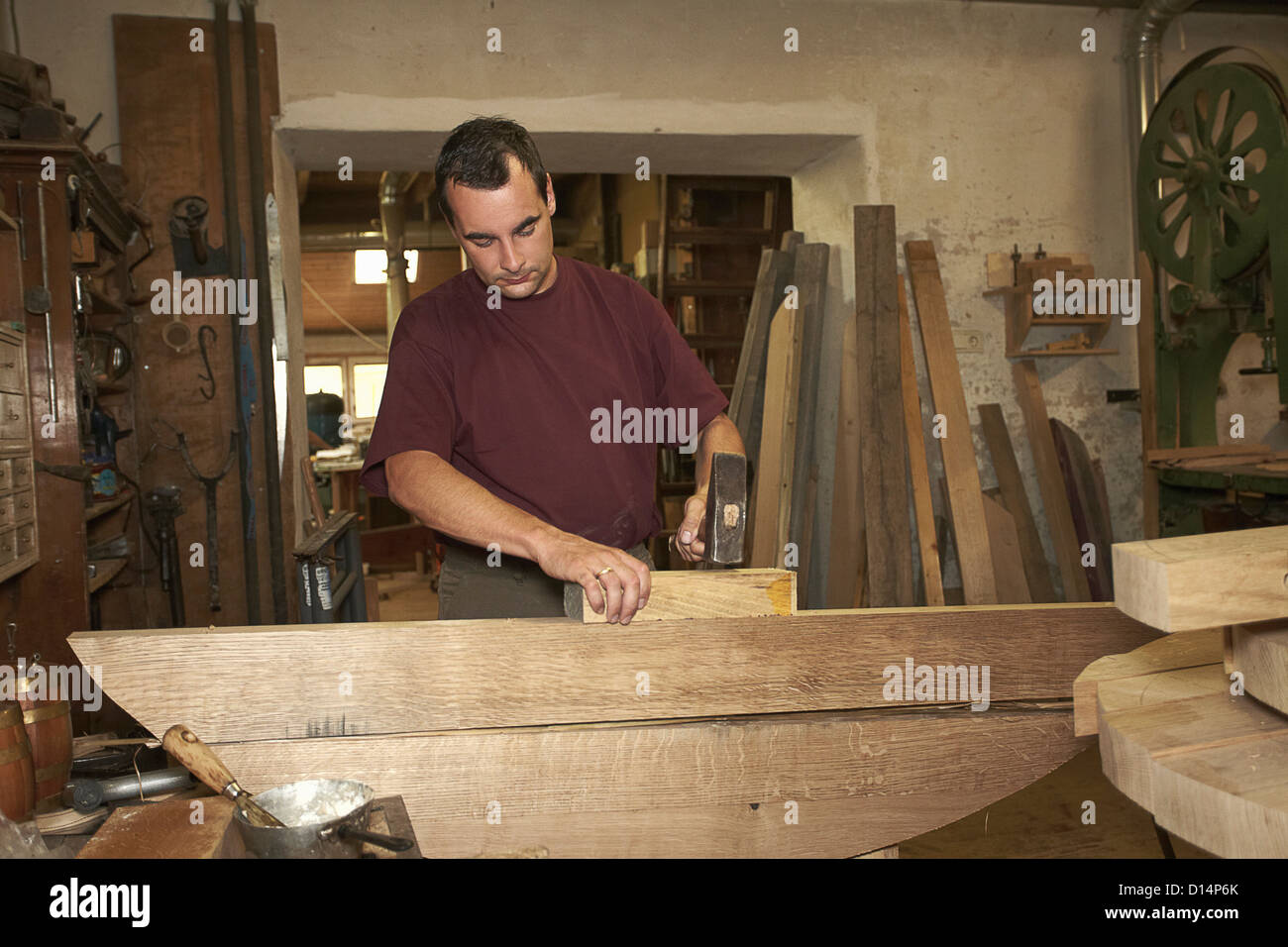 Pounding table hi-res stock photography and images - Alamy