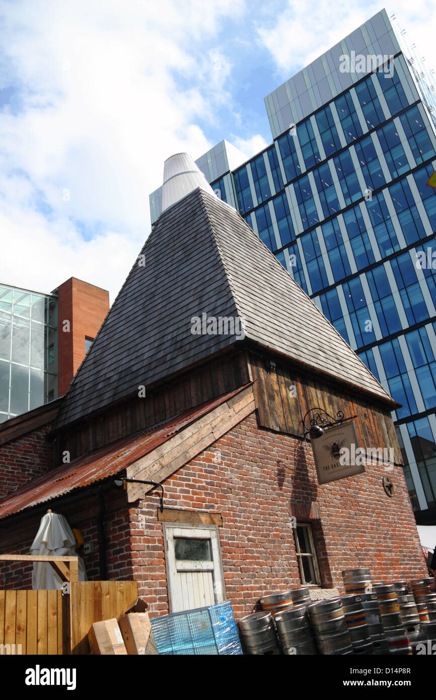 Oast House, Spinningfields, Manchester Stock Photo - Alamy