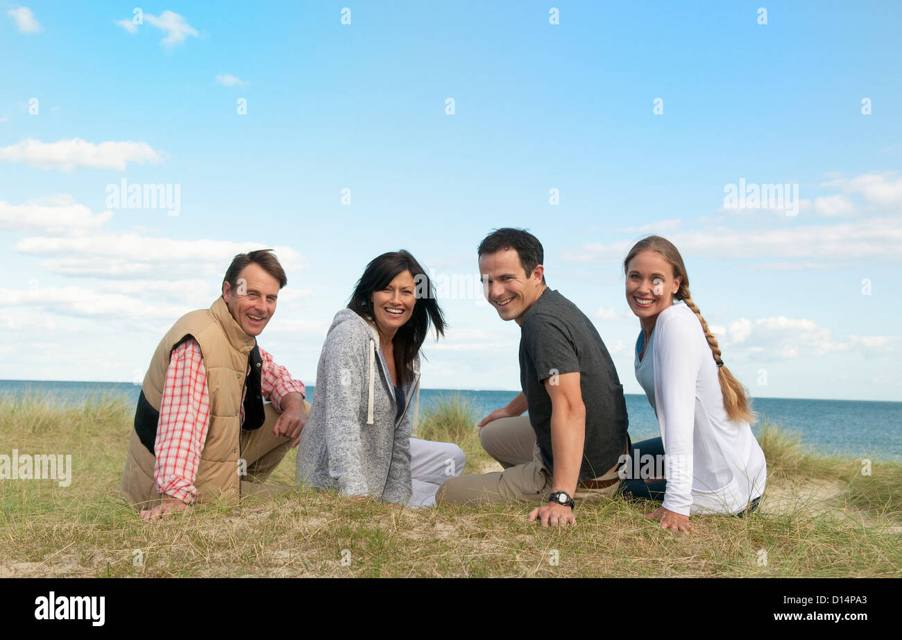 Couples sitting together hi-res stock photography and images - Alamy