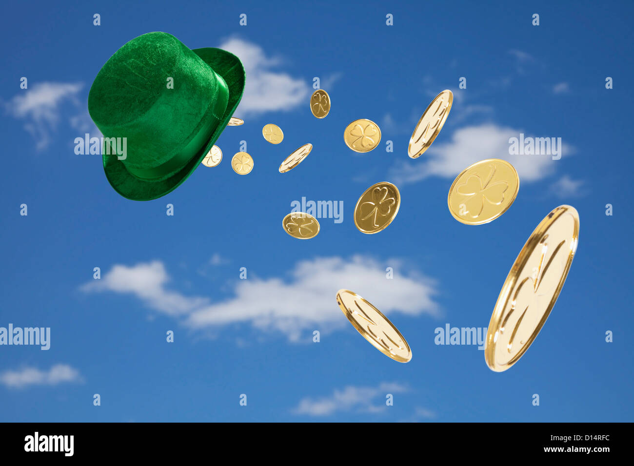Flying Coins High Resolution Stock Photography and Images - Alamy