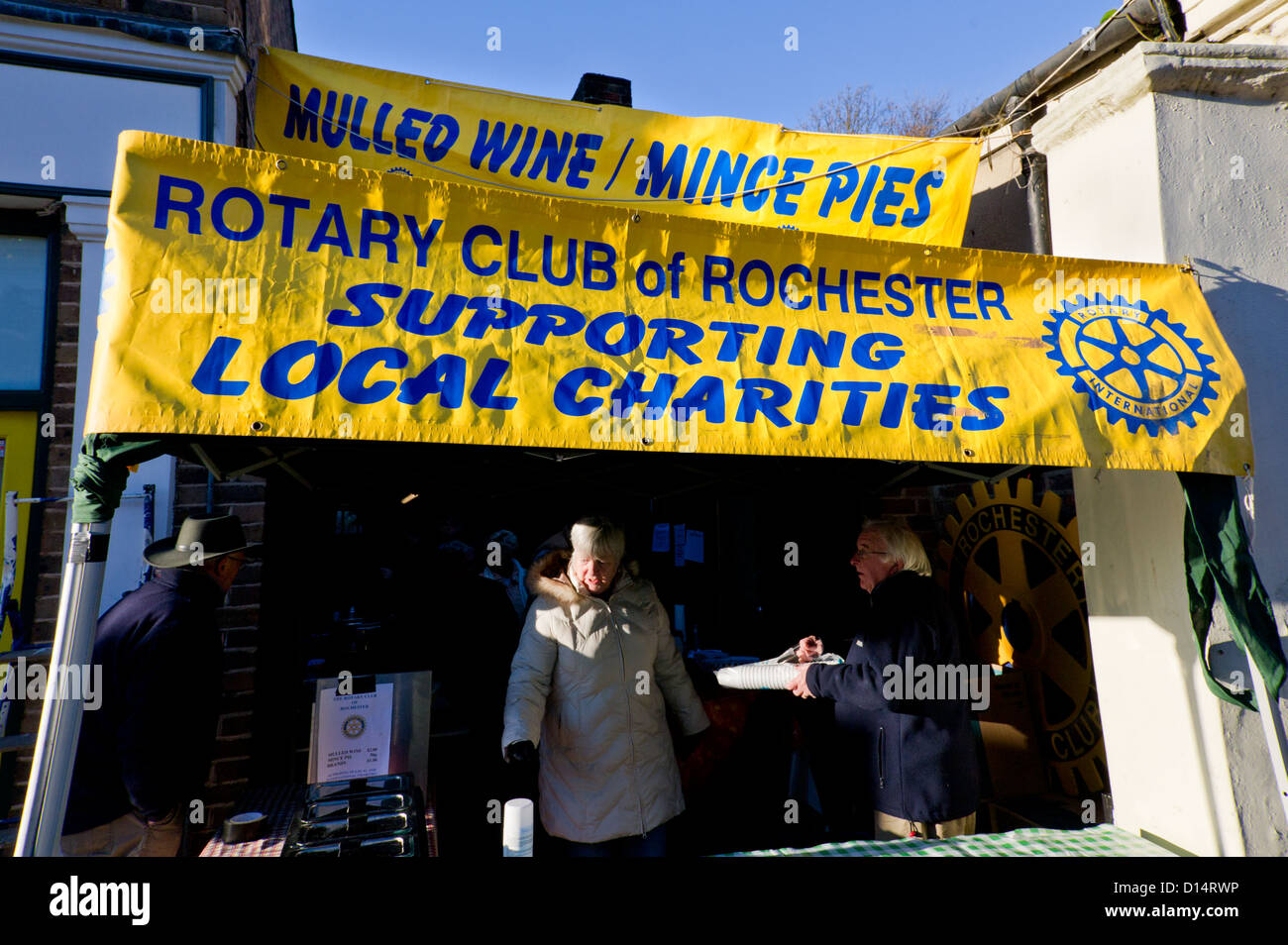 Rotary club sign hi-res stock photography and images - Alamy