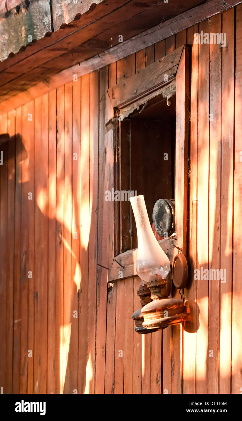 Rustic kerosene lamp hi-res stock photography and images - Alamy