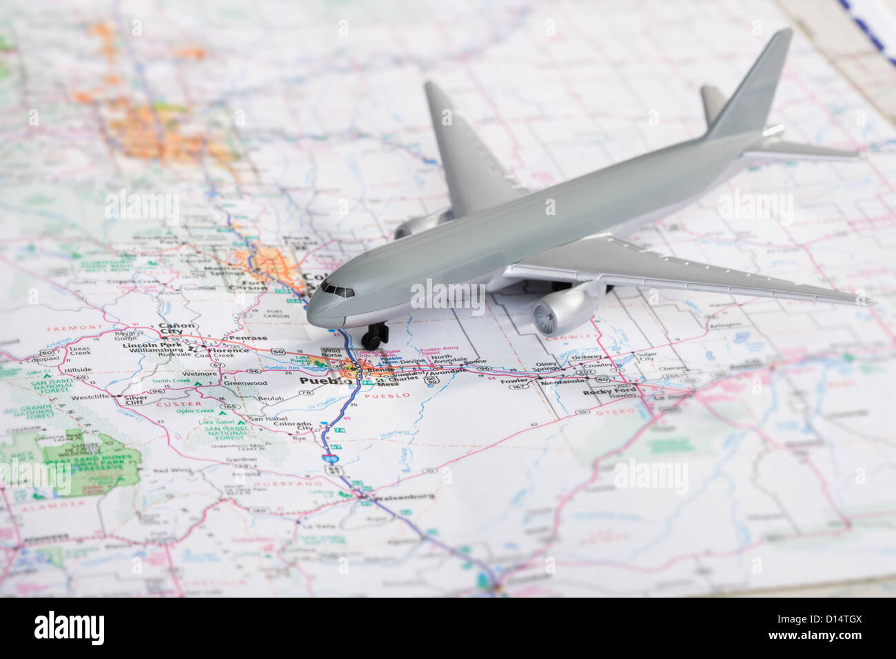 Model map hi-res stock photography and images - Alamy