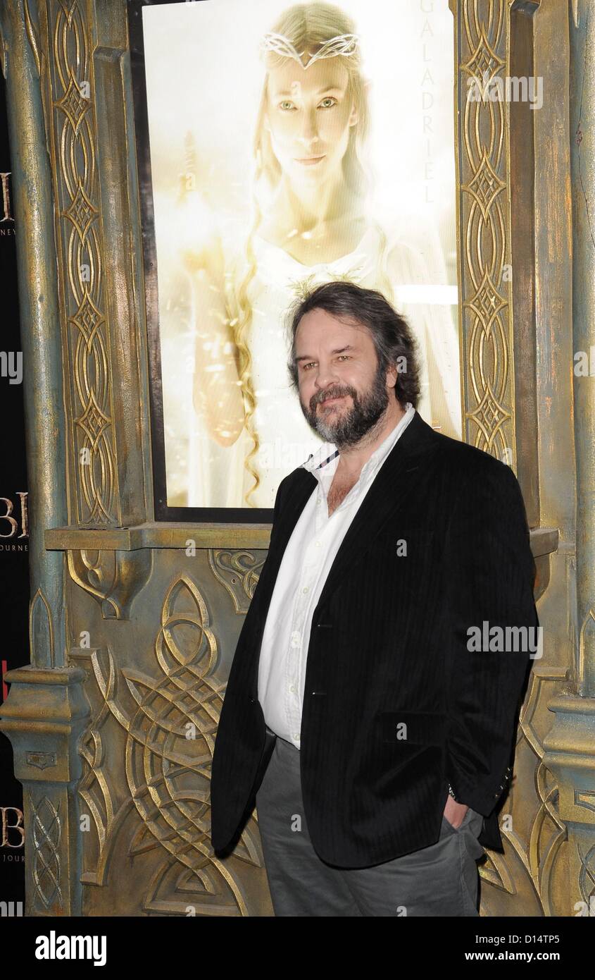 Peter Jackson at arrivals for THE HOBBIT: AN UNEXPECTED JOURNEY ...