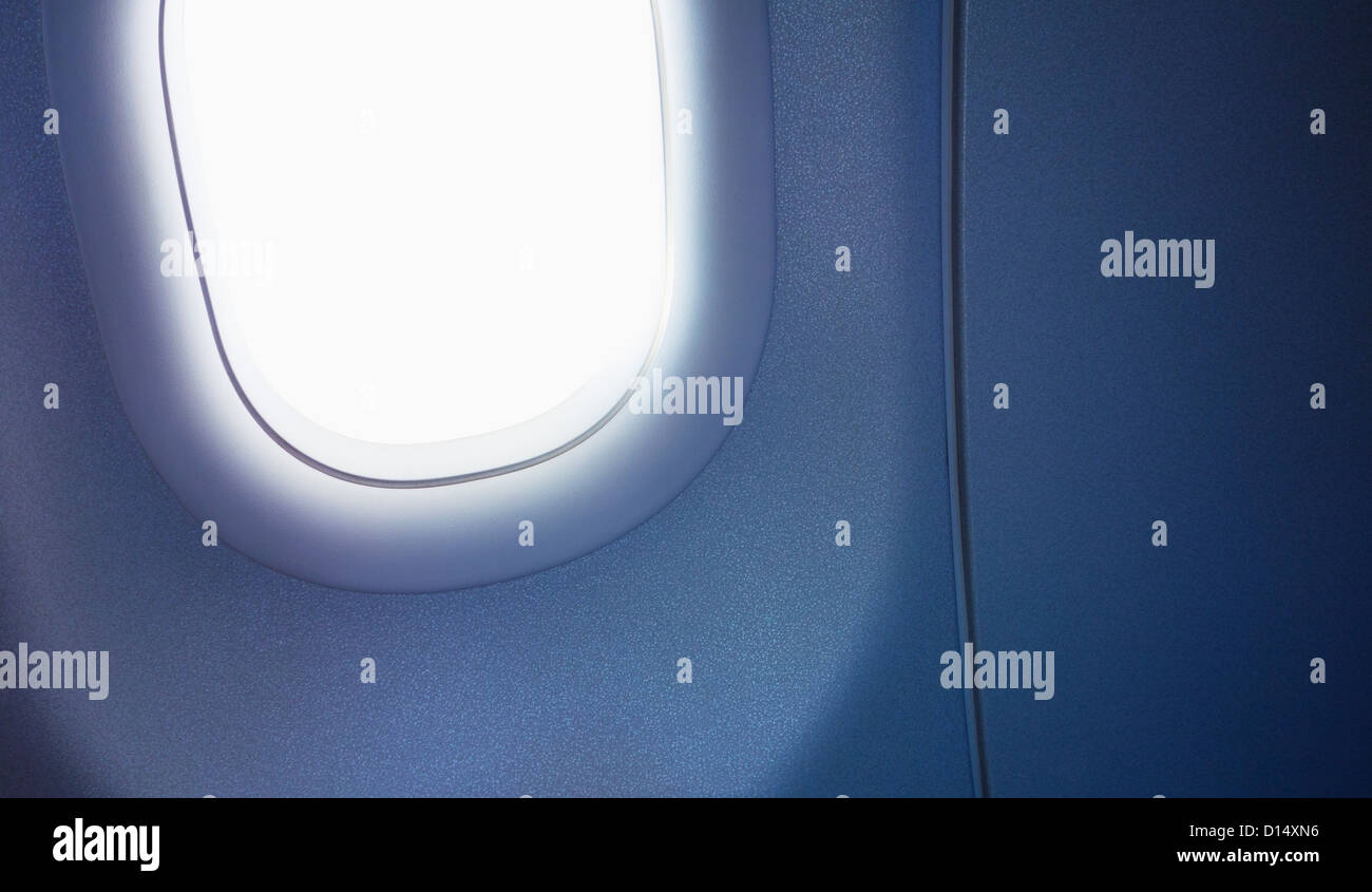 Airplane cabin window hi-res stock photography and images - Alamy