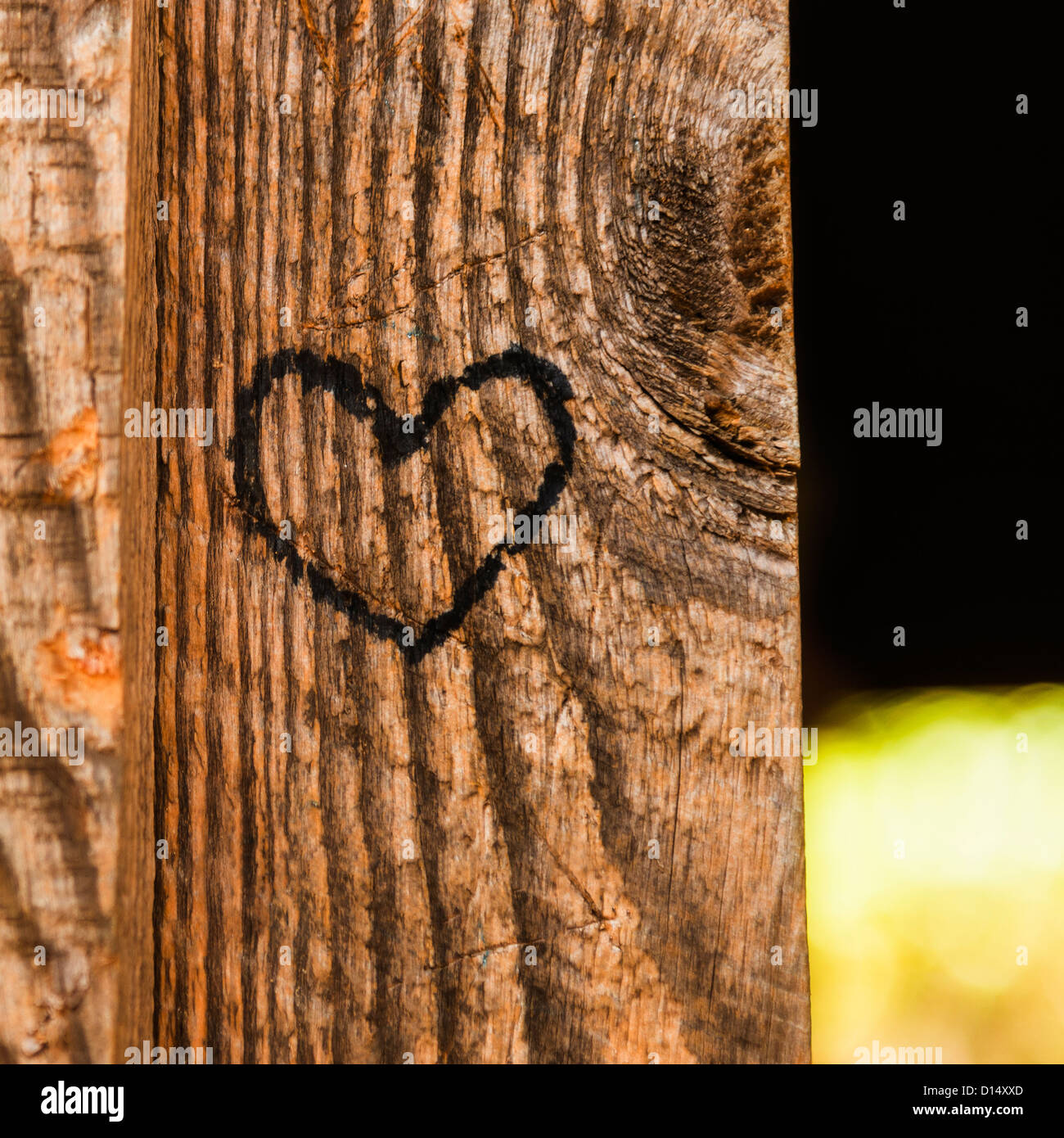Carved heart hi-res stock photography and images - Alamy