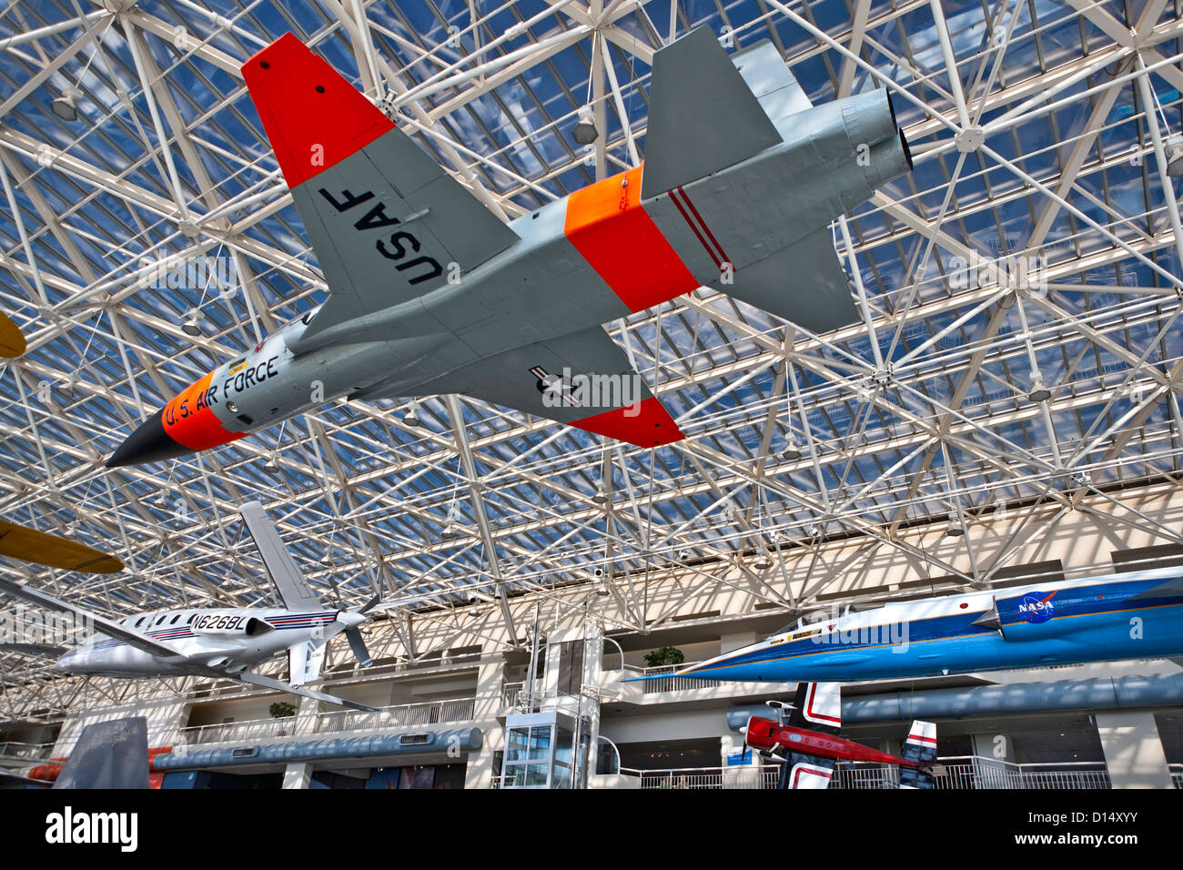Jet Aircraft in a Museum Stock Photo - Alamy