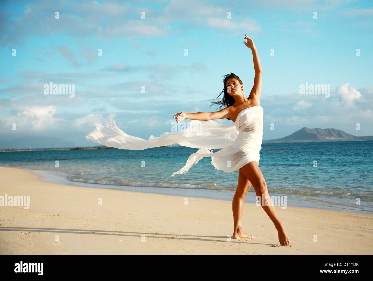 Hawaii Oahu Local Hawaiian Female High Resolution Stock Photography and ...