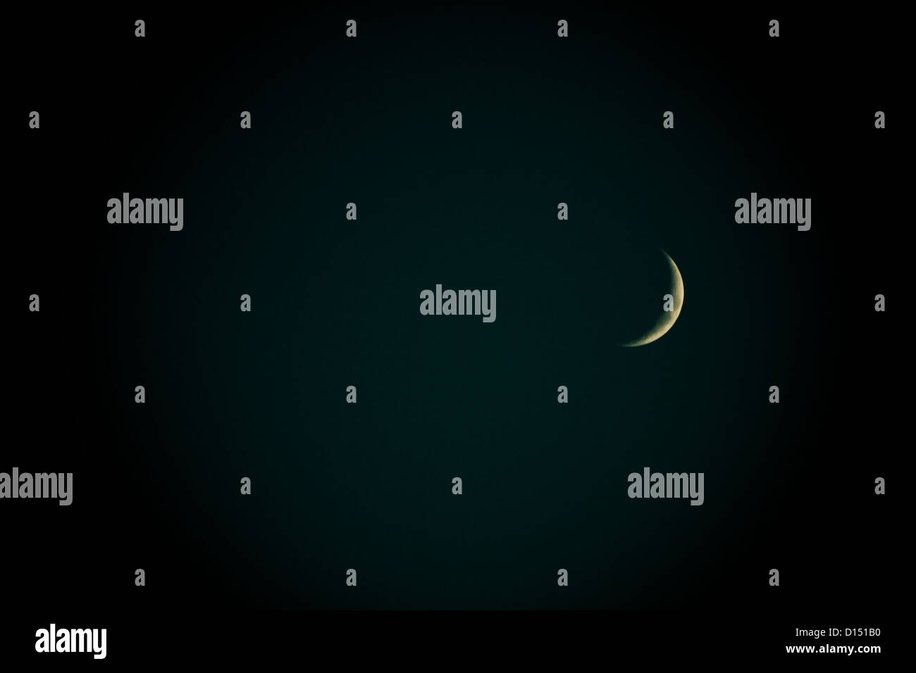 White Crescent Moon High Resolution Stock Photography and Images - Alamy