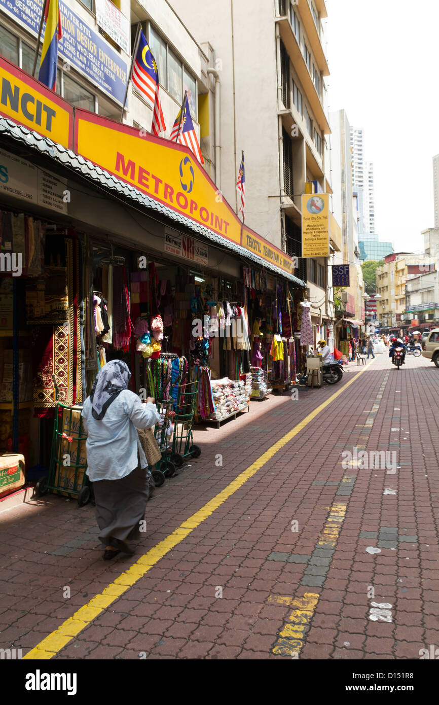 Street View in Kuala Lumpur, Malaysia Stock Photo - Alamy