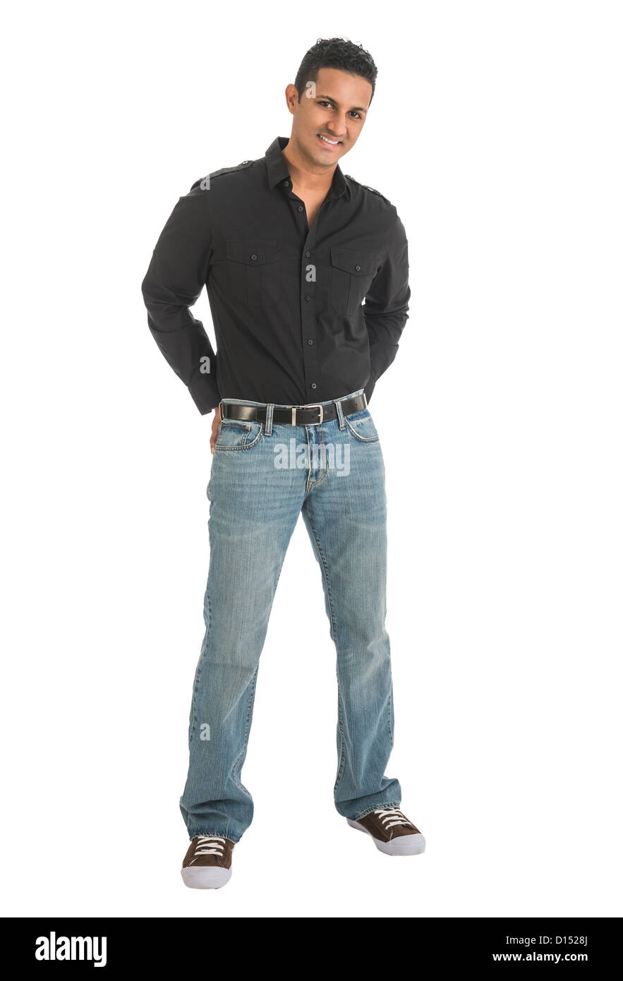 Studio portrait man Cut Out Stock Images & Pictures - Alamy