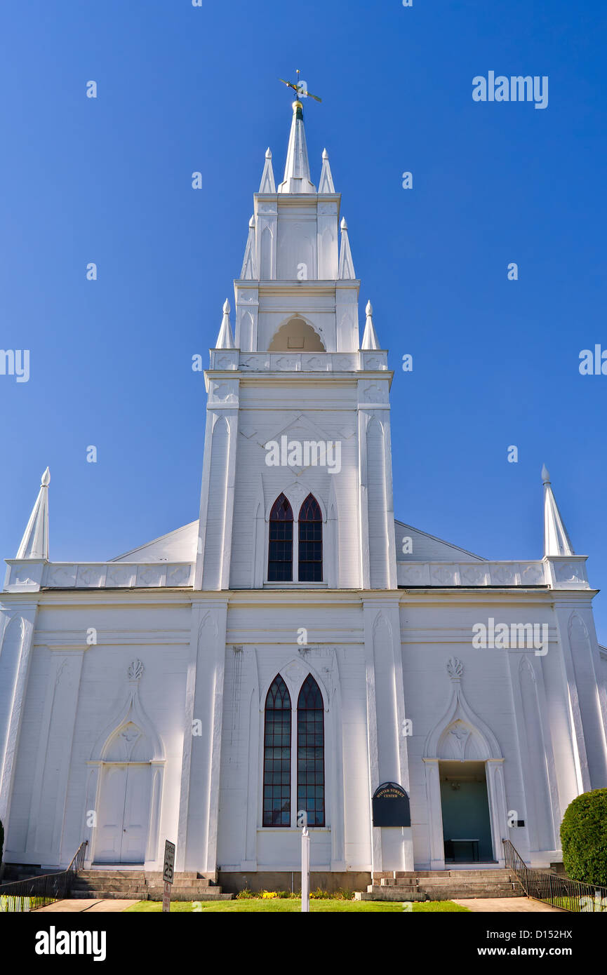 Winter Street Church in Bath, Maine Stock Photo - Alamy