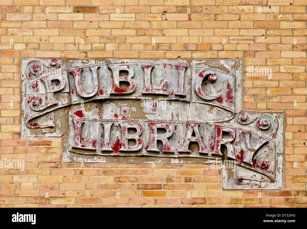 Public library sign hi-res stock photography and images - Alamy