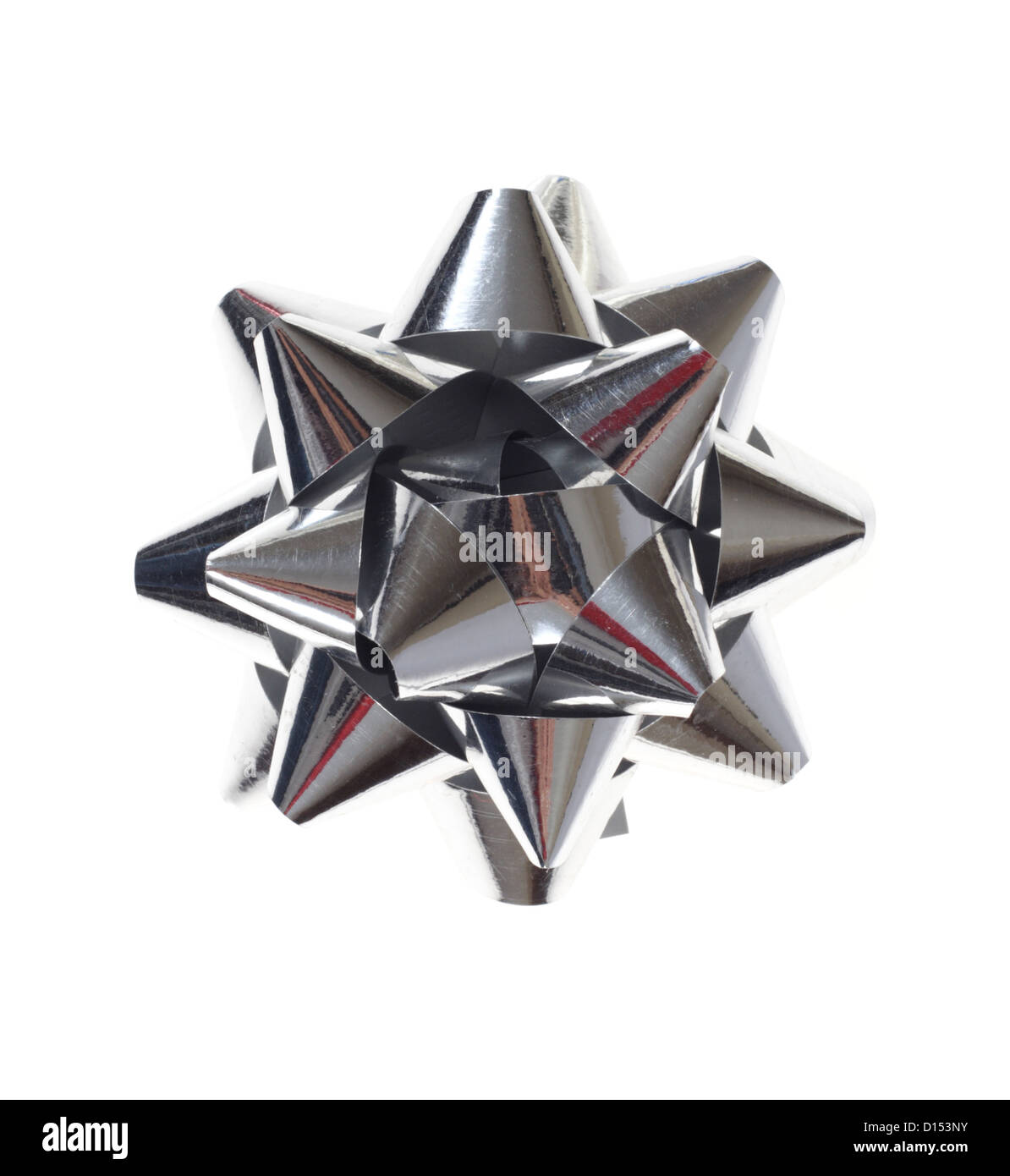 shiny bow, photo on the white background Stock Photo - Alamy