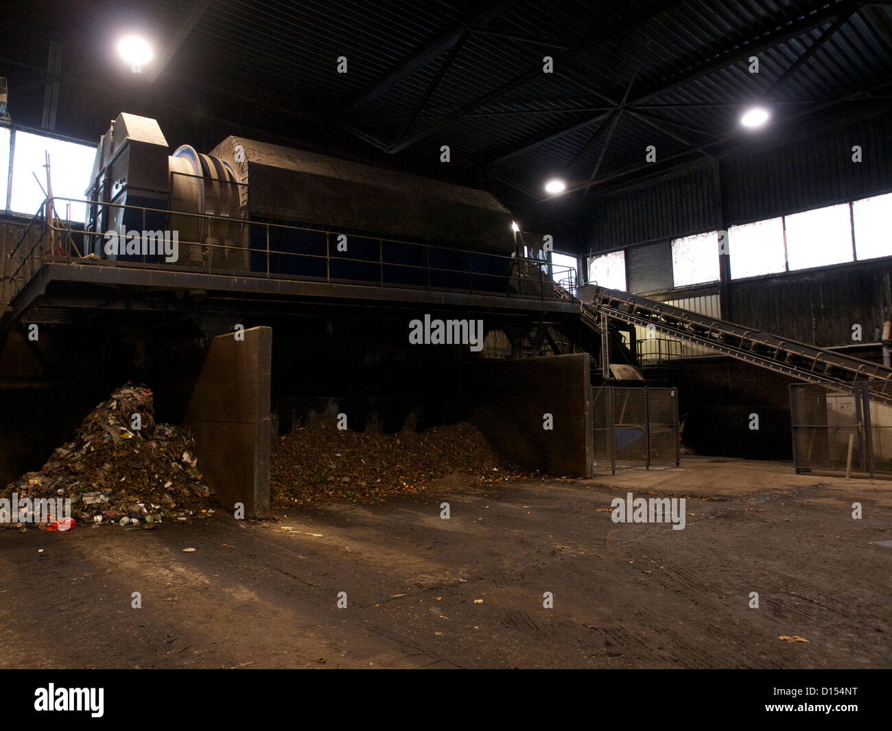 Large composting machine hi-res stock photography and images - Alamy