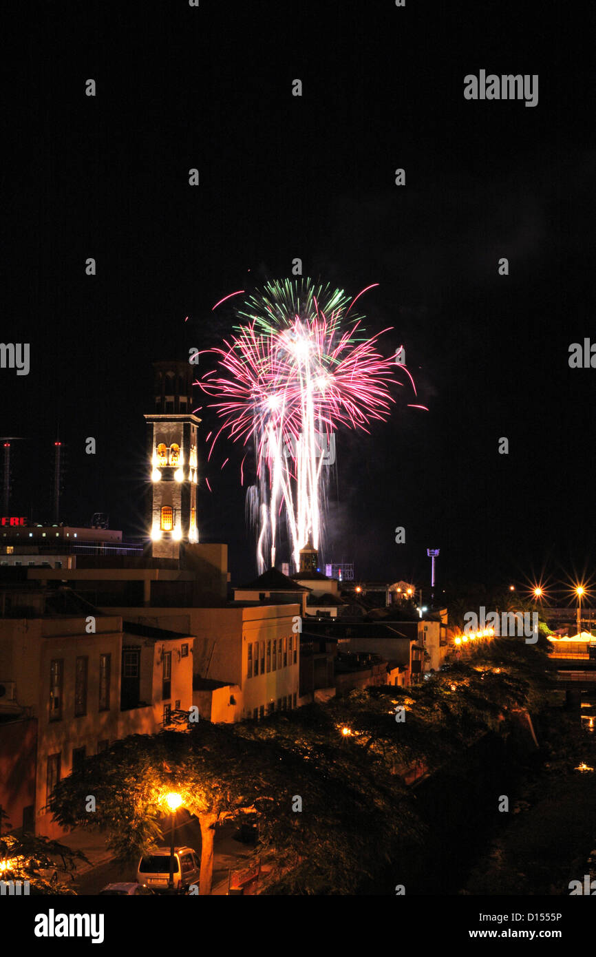 night live show in the Canaries (Carnival Stock Photo - Alamy